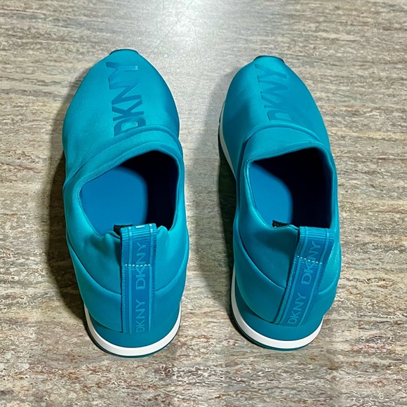 Dkny | Shoes | Nwob Dkny Turquoise Blue Slip In Sneakers | Poshmark